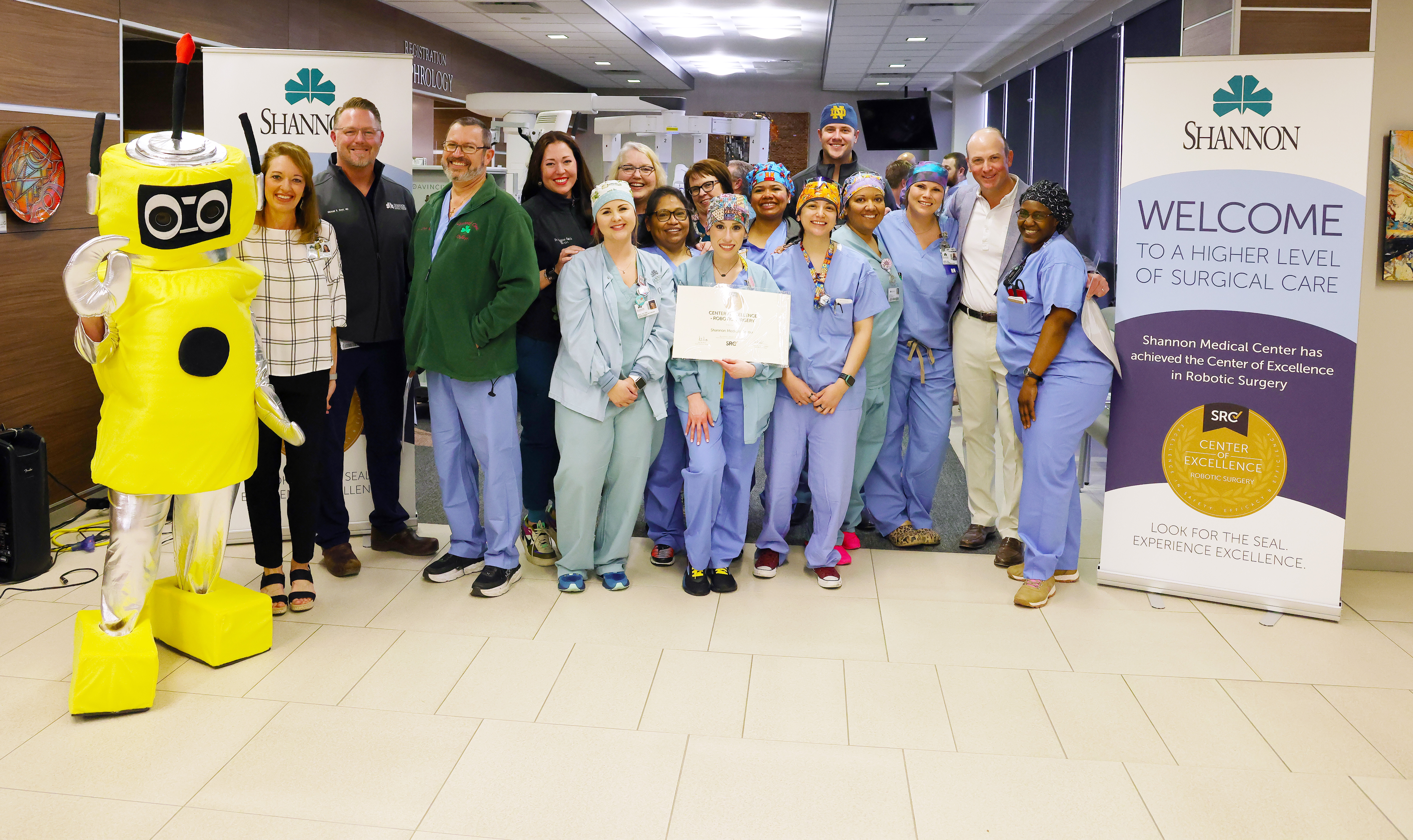 Shannon Named Robotic Center of Excellence